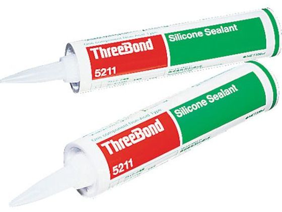 【商品説明】●接着力、耐候性、耐久性、耐寒性、耐熱性に優れています。●プライマーは不要です。【仕様】●型番：TB5211C●色：クリア ●容量（ml）：330●使用温度範囲：−60〜200℃ ●ペースト状 ●カートリッジタイプ●主成分：一成...