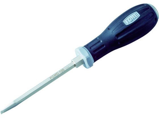 【仕様】●型番：PGMD-100●刃先：［［−］］1．0×6．0●軸長（mm）：100●全長（mm）：198●貫通タイプ●先端：マグネット入り●軸：構造用鋼●グリップ：樹脂【備考】※メーカーの都合により、パッケージ・仕様等は予告なく変更にな...