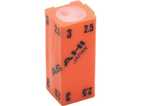 【仕様】●型番：AI0253●色：オレンジ●適合サイズ（mm）：2．5、3．0●全長（mm）：37●ポリプロピレン【備考】※メーカーの都合により、パッケージ・仕様等は予告なく変更になる場合がございます。【検索用キーワード】ASH六角棒レンチ...