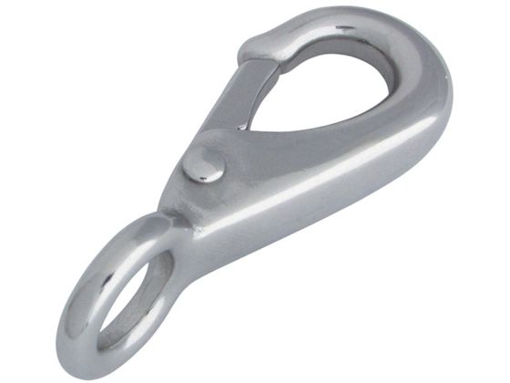 【商品説明】●アイの部分が固定されています。【仕様】●型番：B-118●d（mm）：18 ●D（mm）：7 ●L（mm）：97 ●S（mm）：16 ●W（mm）：48 ●使用荷重（kN）：0．49 ●t（mm）：11●ステンレス（SUS30...
