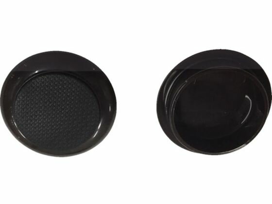 【仕様】●型番：KHCP−45●入数：4枚●サイズ（mm）：φ45　●色：茶　●幅（mm）：59　●奥行（mm）：59　●パック入数（個）：4　●耐荷重：100kg（4p使用時）　●内径（mm）：φ45　●高さ（mm）：20●ABS　●エラ...