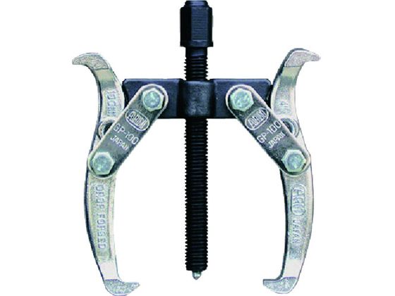 【仕様】●型番：GP-100B●適用プーリ（mm）：50〜100●爪の届く長さ（mm）：55●破断荷重（kN）：39．2●くわえられるサイズを守ること、これを守らないとはずれて重大な事故になる恐れがあります。【備考】※メーカーの都合により、...