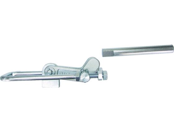 【仕様】●型番：KC-FA400●製品刻印：No．FA400●本体全長（mm）：330●引圧力（kN）：4．5●ストローク（mm）：140●フック型（引っぱり型）●取付方法：溶接●ボルト調節量：20mm●スチール（SS400）●アタッチメン...