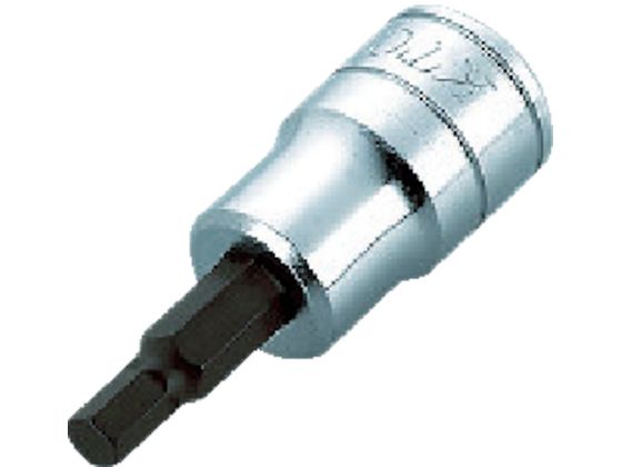 【商品説明】●ビット部は差込式で、交換が可能です。●ショートタイプです。●差込角側は応力の集中を防ぐパワーフィット形状を採用しています。【仕様】●型番：BT3-5/16S●差込角（mm）：9．5●全長（mm）：50●対辺寸法（インチ）：5／...