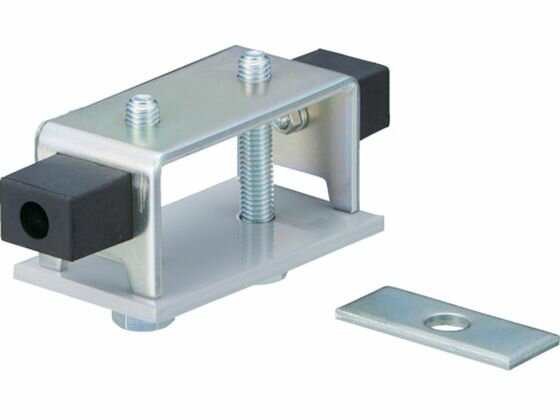 【商品説明】●鉄扉と車の連結に適しています。【仕様】●型番：N10-CSQ●適用レール：N10−HR ●品名：ドアハンガー用ゴム付戸当り●推奨取付ねじ：M8●スチール（SPHC） ●ゴム（黒）【備考】※メーカーの都合により、パッケージ・仕様...