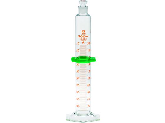【商品説明】●液体の体積を測定するための目盛の付いた細長い円筒容器です。●目盛は受入体積（入っている体積）を表し、受用（入用）を意味するTCを表示しています。（TC：To　Contain　の略）・目盛は20℃の水を測定したときの体積を表しま...