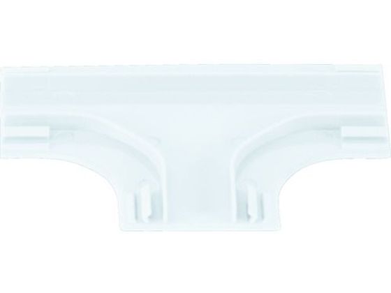 【商品説明】●床用モールのカーブ型連結パーツです。●はめやすく取り付けが簡単です。【仕様】●型番：TRB50T-W●適用ケーブル：VVF2．0×3C×1条　●幅（mm）：50　●厚さ（mm）：11　●長さ（mm）：84●ABS樹脂【備考】※...