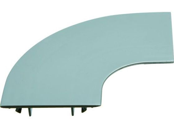 【商品説明】●床用モールのカーブ型連結パーツです。●はめやすく取り付けが簡単です。【仕様】●型番：TRB50U-GY●適用ケーブル：VVF2．0×3C×1条　●幅（mm）：50　●厚さ（mm）：11　●長さ（mm）：84●ABS樹脂【備考】...
