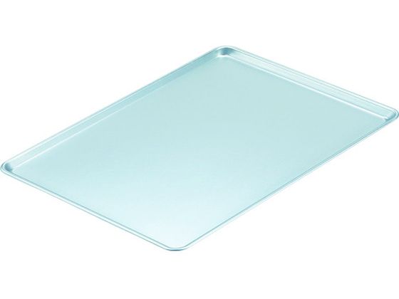 【商品説明】●温蔵庫、冷蔵庫などの収納トレーとして使用できます。料理用配膳カート専用トレー。パンおよびケーキ生地運搬用に。●高温度、低温度に耐えることができます。（アルミ芯入）●冷蔵庫より直接オーブンへ入れて使用できます。●表面はアルマイト...