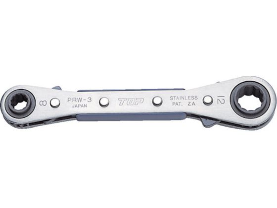 【仕様】●型番：PRW-6●全長（mm）：215●対辺寸法（mm）：13．0×17、19×21●厚さ（mm）：20●ステンレス（SUS420J2）／クロムバナジウム鋼●必ずボルト・ナットの二面幅に合ったサイズを使用し、斜め掛けや浅掛けはしな...