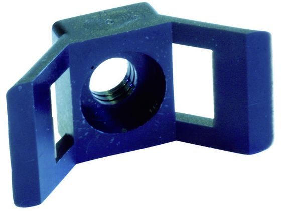 【商品説明】●ケーブルタイを固定し、電線、ケーブルをまとめることができます。【仕様】●型番：SUP.3.401●入数：100個●色：黒　●使用結束バンド幅（mm）：〜9　●下穴径（mm）：5　●d1（mm）：9．5　●d2（mm）：5　●A...