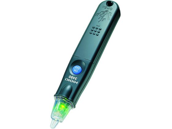 【商品説明】●コンパクトなサイズで安全に検電できます。●検電を赤色発光ならびにブザーでお知らせします。●感度調整機能付（40〜80V）で最適な感度で検電できます。●電池消耗表示つきです。●安全性クラストップCAT4　600Vです。【仕様】●...