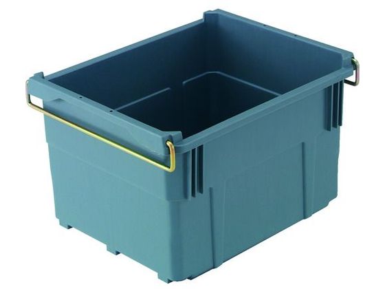 【商品説明】●金具を内側へ折り込むと、中に物を入れたまま積み重ねられます。●スタッキング・ネスティングが自由自在にできます。●ネスティング時は容量が70％となり、搬送効率がアップします。●金具は三価クロムメッキで環境に優しい製品です。●本体...
