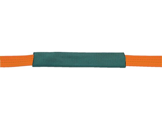 【商品説明】●筒状のベルトなので、後通しが可能です。【仕様】●型番：GBN-75●適合ベルト幅（mm）：75　●全長（mm）：400　●パッド寸法（mm）幅×厚さ：100×2●形状：筒状●ポリエステル●角張った荷物を固定する場合は、必ずコー...