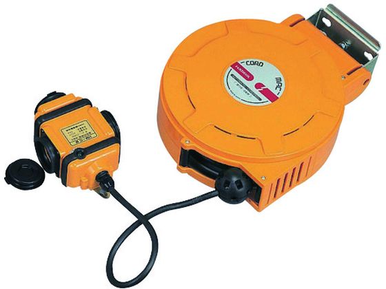 【商品説明】●大型機器用の自動巻リールです。●自動巻き取りでスムーズな出し入れです。●一定の長さで確実に止まるラチェット式ストッパーです。（引きヒモ付）●最大130度の首振りが可能です。【仕様】●型番：CLD-132●電線仕様長さ（m）：1...