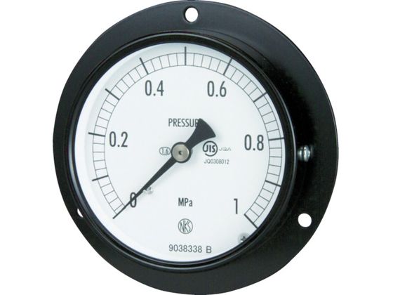 【仕様】●型番：AC15-231-0.6MP●圧力レンジ（MPa）：0．0〜0．60　●最小目盛（MPa）：0．010　●精度：±1．6％FS　●大きさ（mm）：75　●接続部サイズ：G3／8B　●ケース形状：D●大きさ：75mm●ブルドン...