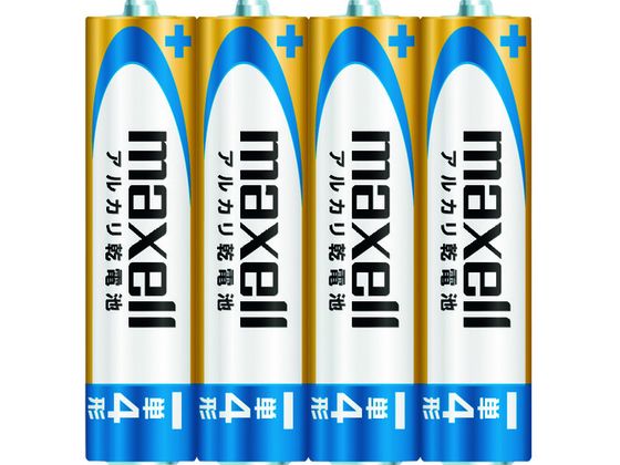 【仕様】●型番：LR03（GD）4P●入数：4本●タイプ：単4　●使用推奨期限（年）：5　●電圧（V）：1．5●電圧：1．5V【備考】※メーカーの都合により、パッケージ・仕様等は予告なく変更になる場合がございます。【検索用キーワード】マクセ...