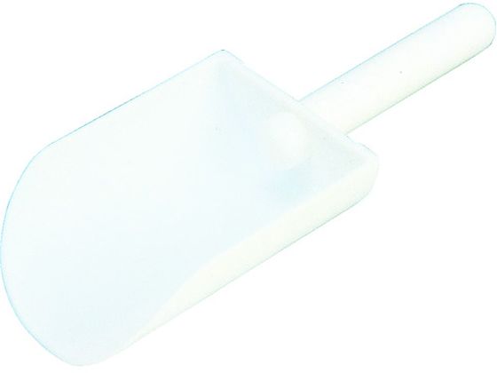 【商品説明】●オールフッ素樹脂（PTFE）製のスコップです。●耐薬品性に優れています。●取手部は20φ丸棒で丁度手にフィットします。【仕様】●型番：NR0271−002●すくい部幅（mm）：90　●長さ（mm）：125　●全長（mm）：22...