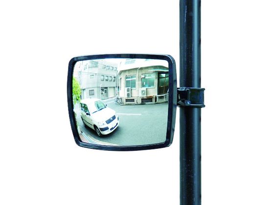 【商品説明】●取り付け、角度調整が容易にできます。●角型ワイドタイプなのでハッキリ、大きく見えます。【仕様】●型番：GK-124●幅（mm）：198　●高さ（mm）：160　●像大きさ（曲面R）：300●屋内外両用　●クリップタイプ（クリッ...