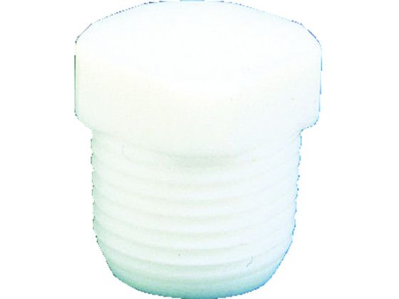 【商品説明】●耐薬品性・耐熱性・非粘着性・電気絶縁性・滑り性に優れています。●メネジ部をふさぐことが出来ます。【仕様】●型番：NR0306−003●ねじサイズ：R1／2　●ねじ寸法：R1／2　●接続ネジ：R1／2　●適用流体：酸、アルカリな...