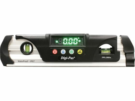 【商品説明】●明るいLEDディスプレイを採用しています。●誤差を正常に修正する自己校正機能付です。●端面ゴムキャップ付で丈夫です。【仕様】●型番：DWL-280PRO●長さ（mm）：230　●高さ（mm）：60　●厚さ（mm）：28　●マグ...