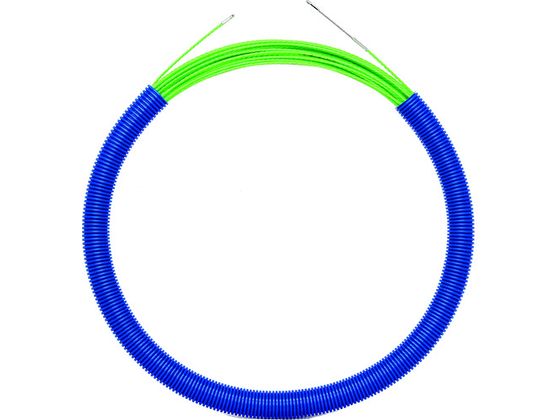 【商品説明】●最小クラスの先端金具（φ4．3）の樹脂呼線です。●曲がりの多い細いパイプも楽に通り、追加配線に強いです。●便利な収納ケース（CD管）付です。【仕様】●型番：GX-3515J●線径（mm）：3．5●全長（m）：15●全体破断荷重...