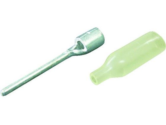 【商品説明】●裸棒形端子と絶縁キャップがセットになっております。【仕様】●型番：T-TC5.5-21ST-C●入数：10個●電線抱合範囲より線（［［MM2］］）：2．63〜6．64　●全長（mm）：32．5　●内寸（mm）：3．4　●JIS...