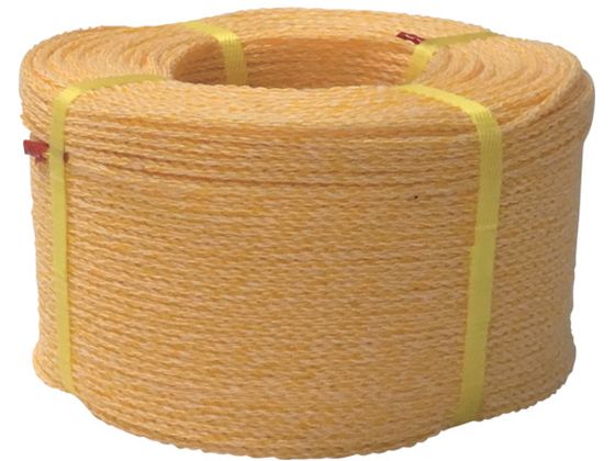 【商品説明】●強力なポリエチレンの特性を生かし作業性をアップさせるためにエステル糸を混ぜ、軽量・強力・作業性が良いロープです。【仕様】●型番：K3-200●色：黄　●線径（mm）：3　●長さ（m）：200　●包装形態：バンド掛巻●ポリエチレ...