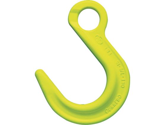 【商品説明】●フックの開口部が広く太軸物などを掛ける用途に最適です。【仕様】●型番：OKE-18/20-10●基本使用荷重（t）：10．0　●ラッチ：なし　●寸法（mm）C：114　●寸法（mm）D：60　●寸法（mm）H：247　●寸法（...