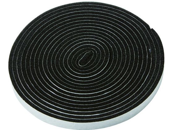 【商品説明】●クッション性に優れたポリウレタン性の緩衝材です。●黄変が目立たないダークグレー色です。【仕様】●型番：ATT515-6●色：グレー　●幅（mm）：15　●長さ（m）：6　●厚さ（mm）：5　●タイプ（屋内／屋外）：室内●粘着力...