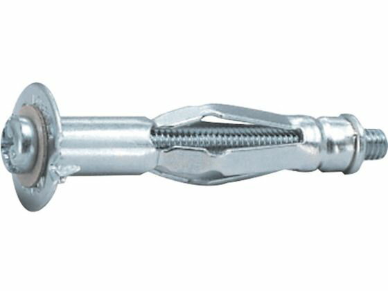 【商品説明】●ねじや釘の使えない新建材、石こうボードにも裏板、胴ぶちなしで器具の取り付けができます。【仕様】●型番：A416B●入数：50本●ねじの呼び：M4 ●下穴径（mm）：9 ●適用板厚（mm）：9〜16 ●外径（mm）：6．8 ●長...