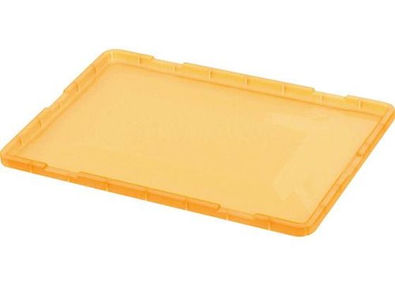 【仕様】●型番：TTC-F-OR●色：透明オレンジ　●外形寸法（mm）間口：396　●外形寸法（mm）奥行：276　●外形寸法（mm）高さ：19．9　●適合コンテナ：TTC−1、TTC−2　●適合本体：TTC−1、TTC−2型コンテナ【備考...