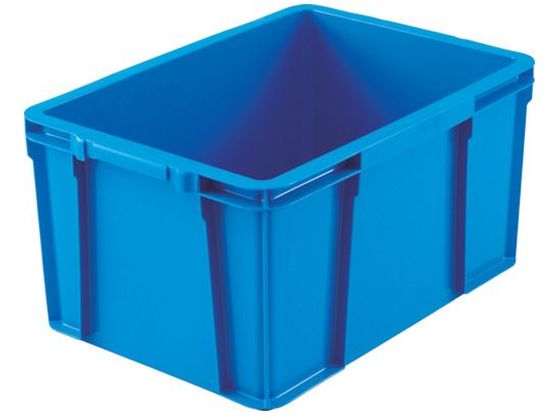 【商品説明】●フタをした状態でも外しても積み重ねが可能です。●軽量のため、持ち運びが容易です。●全面ベタ目の多目的通箱として、あらゆるシーンで汎用的に使用できます。【仕様】●型番：THC-35A●色：ブルー　●容量（L）：35．4　●適合フ...