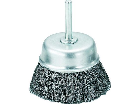 【商品説明】●金属面の研磨、サビ落とし、バリ取り、塗装はく離など。使用工具：ドリル・卓上ボール盤。（最高使用回転数以下で使用してください）●カップ型をしているため、比較的広面の作業に適しています。【仕様】●型番：TB-6632●線径（mm）...