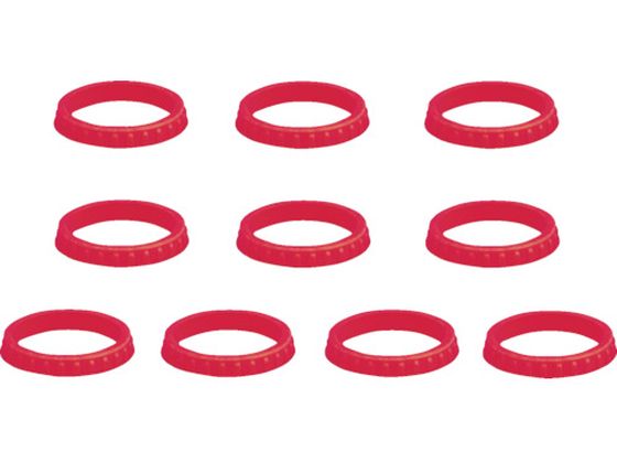 【商品説明】●カラーゴムリングで他の人と区別できます。●4色からお好きな色をお選び下さい。【仕様】●型番：NTYR0210R●入数：1S●セット内容：No．2ゴムリング×10●色：赤【備考】※メーカーの都合により、パッケージ・仕様等は予告な...