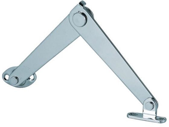 【商品説明】●取り付けが簡単な構造です。【仕様】●型番：TS−71−R●呼称：右用　●全長（mm）：150　●厚さ（mm）：1．6　●穴径（mm）：3．6（小判座）、3．3（L座）　●穴数：2（平座）、2（L座）●冷間圧延鋼板（SPCC）　...