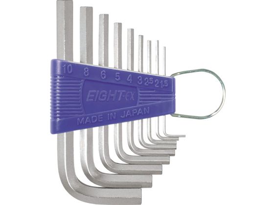 【商品説明】●ISO・JIS規格を上回るよう、設計・製作されている「プロ向け」の製品です。●ホルダは六角棒スパナの取り出し、収納が容易にできて紛失を防ぎ、携帯や保管に便利です。【仕様】●型番：RS-9●入数：1S●セット内容（mm）：1．5...