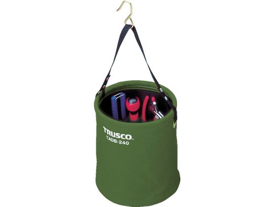 【仕様】●型番：TADB-270-OD●色：OD●高さ（mm）：300●径（mm）：270●10号防水加工帆布●持手：PPテープ●アタッチメント付 TADB−270−AT●縫製物ですので水を溜めてのご使用はできません。●工具類は別売です。【...