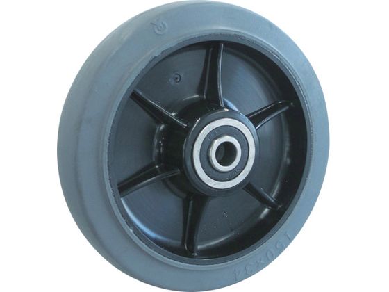 【商品説明】●車輪にエラストマー（キャスター径50〜75mm）、グレーゴム（キャスター径100〜150mm）を使用しているので床面への走行痕が発生しにくくなっています。●走行性、耐荷重性を備えた標準的な軽・中量荷重用キャスターです。運搬台車...