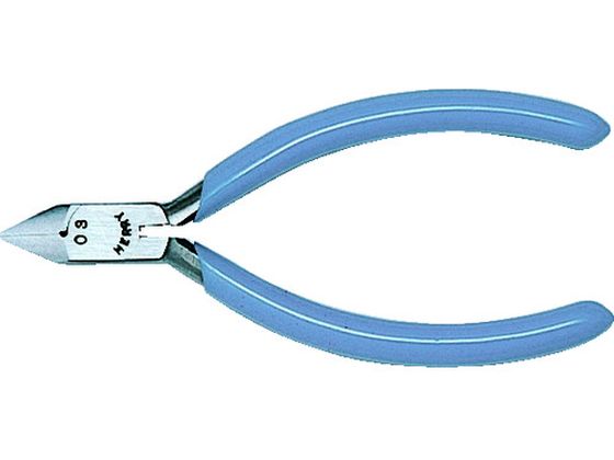 【仕様】●型番：M-03●全長（mm）：100●切断能力（mm）鉄線：φ0．5●切断能力（mm）銅線：φ0．8●薄刃●ばね付●ソフトカバー付●炭素鋼●グリップ：ポリ塩化ビニール【備考】※メーカーの都合により、パッケージ・仕様等は予告なく変更...