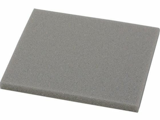 【商品説明】●軽量で、発泡倍率が高くクッション性・加工性に優れています。【仕様】●型番：PP11−15●厚さ（mm）：10　●幅（mm）：150　●長さ（mm）：150　●色：灰●使用温度範囲：−10℃〜70℃●ポリウレタン【備考】※メーカ...