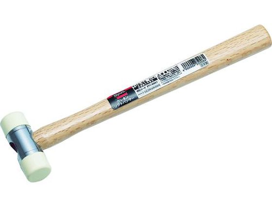 【商品説明】●硬度JISA90のウレタン樹脂ヘッドを採用しています。●適度な硬さと軟らかさがあり、広範囲な使用が可能です。【仕様】●型番：TUS-05●呼称：1／2ポンド●頭径（mm）：26●頭長（mm）：72●全長（mm）：285●ヘッド...