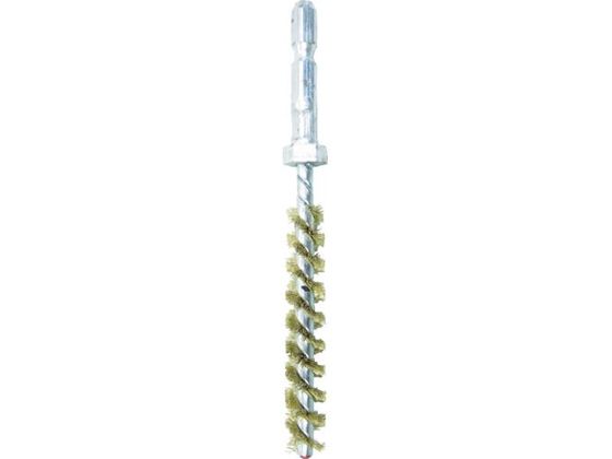 【商品説明】●ステンレス、アルミ製品などの内径研磨、バリ取り。使用工具：電気ドリル・インパクトドライバー●六角軸タイプなので電動工具に簡単に装着できます。●異径線を使用。丸線ネジリブラシの約4倍の軸強度です。●ドリルドライバーに装着しやすい...