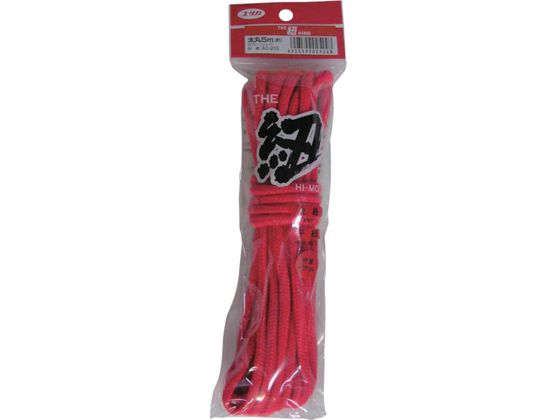 【商品説明】●手触りが良く発色が綺麗で手芸やホビーに最適です。【仕様】●型番：AC-205●色：レッド　●長さ（m）：5　●標準幅（mm）：6●組紐（太丸タイプ）●アクリル【備考】※メーカーの都合により、パッケージ・仕様等は予告なく変更にな...