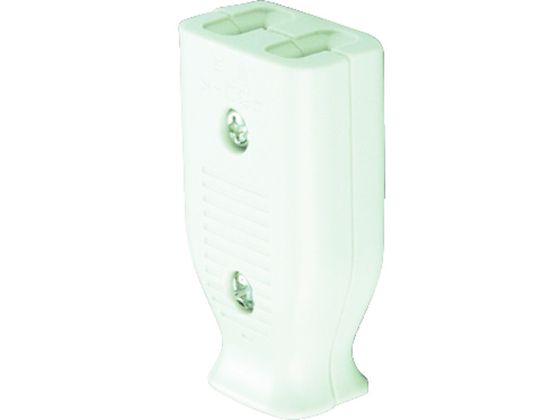 【仕様】●型番：MC2622W1●定格：15A125V　●適用電線形状：平形コード用【備考】※メーカーの都合により、パッケージ・仕様等は予告なく変更になる場合がございます。【検索用キーワード】明工平形スモールコネクターボデー　メイコウヒラガ...