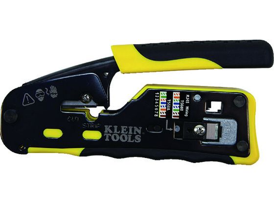 【仕様】●型番：VDV226-110A●全長（mm）：154．8　●適応モジュラープラグ：VDV826728A、VDV826729A　●適用コネクタ：KLEINTOOLS社製Pass−Thru［［TM］］RJ45、標準のRJ11、RJ12●...