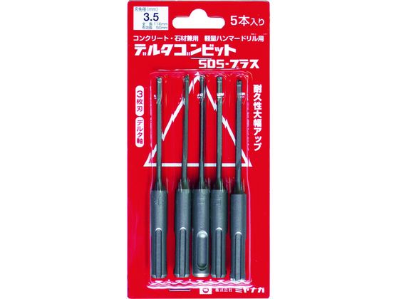 【商品説明】●コンクリート、ブロック、モルタル、石材、デッキプレート＋コンクリートなどへの穴あけ作業に適しています。●3枚刃採用により性能がさらにアップしました。●対鉄筋性能、位置決め性能向上しました。●デッキプレートを貫通します。●真円に...