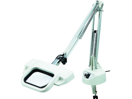 【商品説明】●RECTA交換レンズシステム（別売）により、倍率の変更が可能です。●スイッチは光量調節機能付です。●照明にはパネル型LED照明を採用しています。●レンズにARコート（反射防止コート）を施したレンズもあり、作業者の負担軽減に大き...