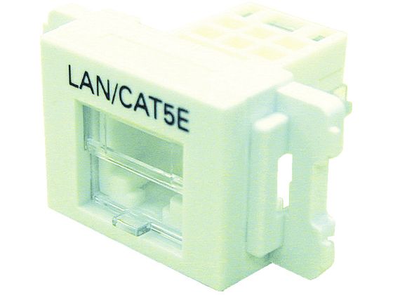 【仕様】●型番：JASSP58IWY●種類：カテゴリー5e　●色：オフホワイト　●印字：LAN／CAT5E●カテゴリ3、5、5eに対応しているツイストペアケーブル　●導体外径：φ0．5mm（AWG24）〜φ0．65mm（AWG22）の単線　...
