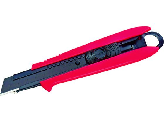 【商品説明】●オートロック式（ロック力25キロ）です。●ホルダー全体に焼入したステンレス鋼を採用しています。●ホルダー部がドライバーと同等の硬度なので、ねじを締めたり、つく、こじるが可能になりカッター本体を多機能工具として使用できます。【仕...